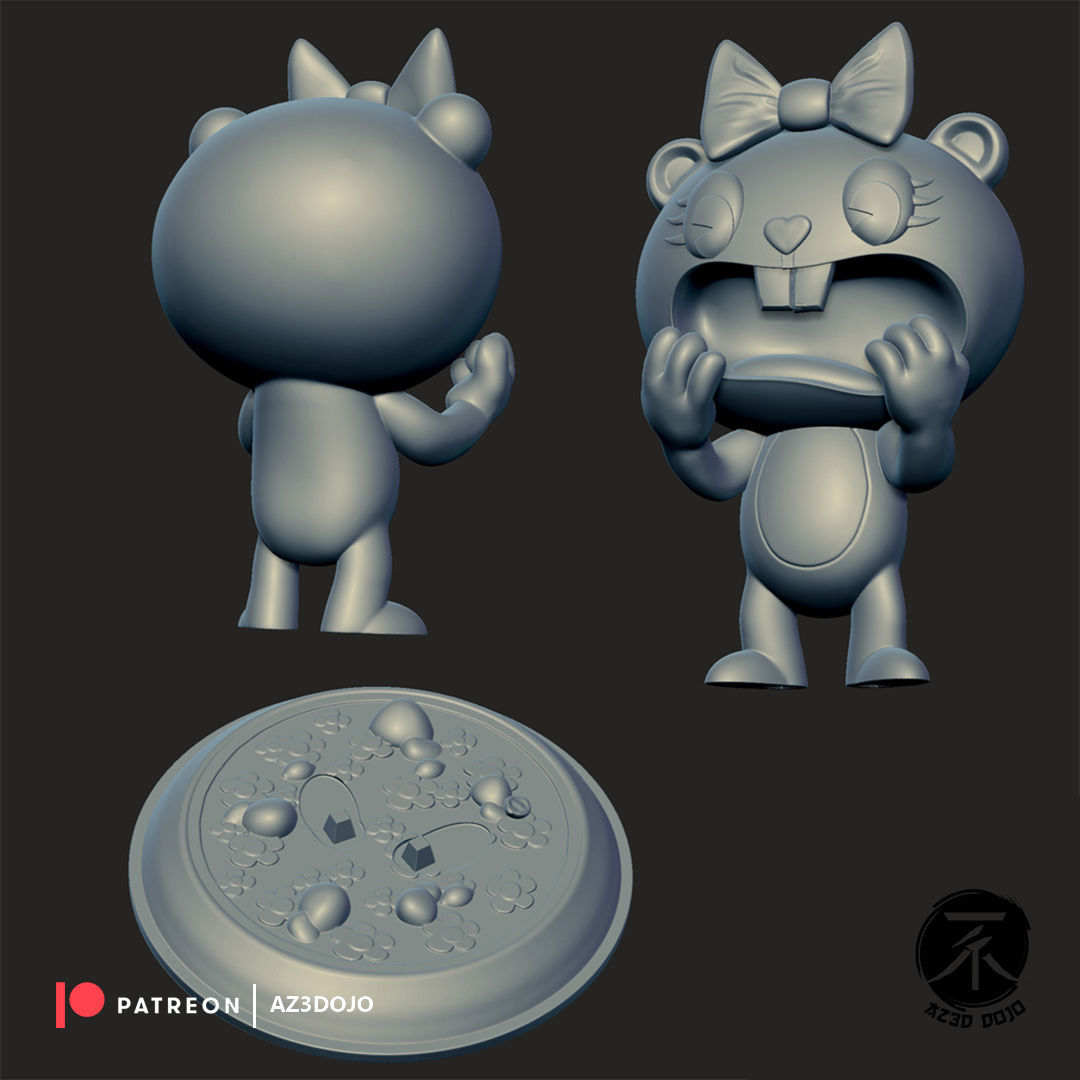 Giggles STL for 3D Printing 3D model 3D printable | CGTrader