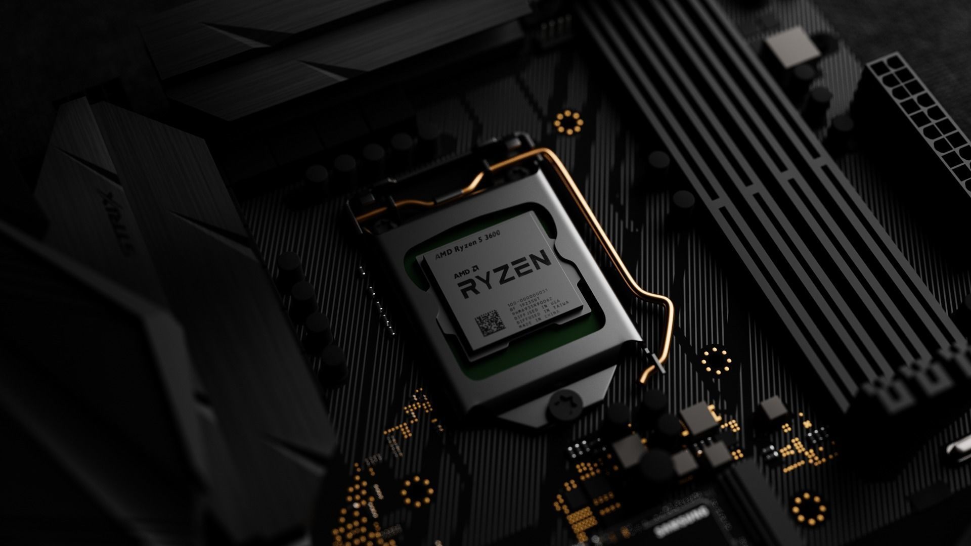 msi motherboard 3D model | CGTrader