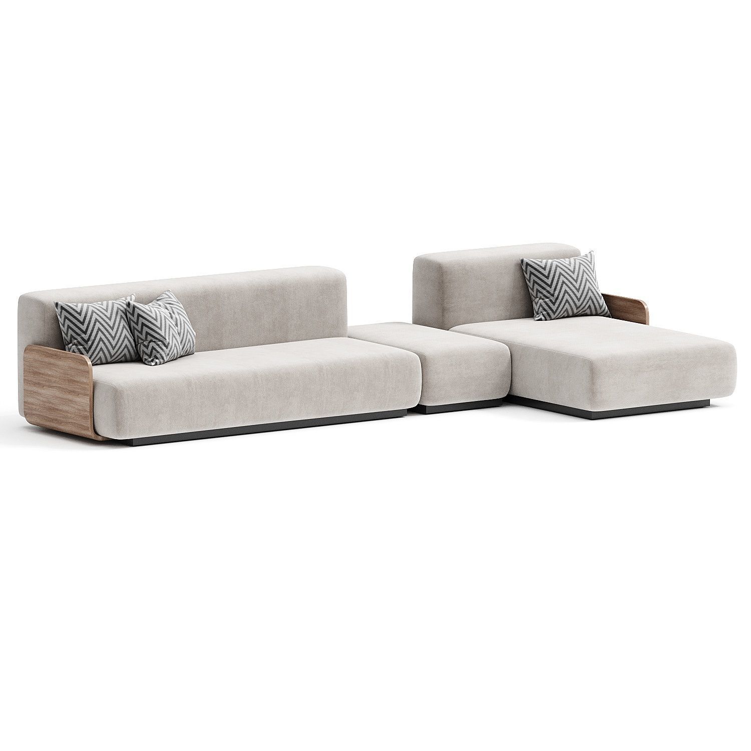 KLASTER sofa By prostoria 3d model 3D model | CGTrader