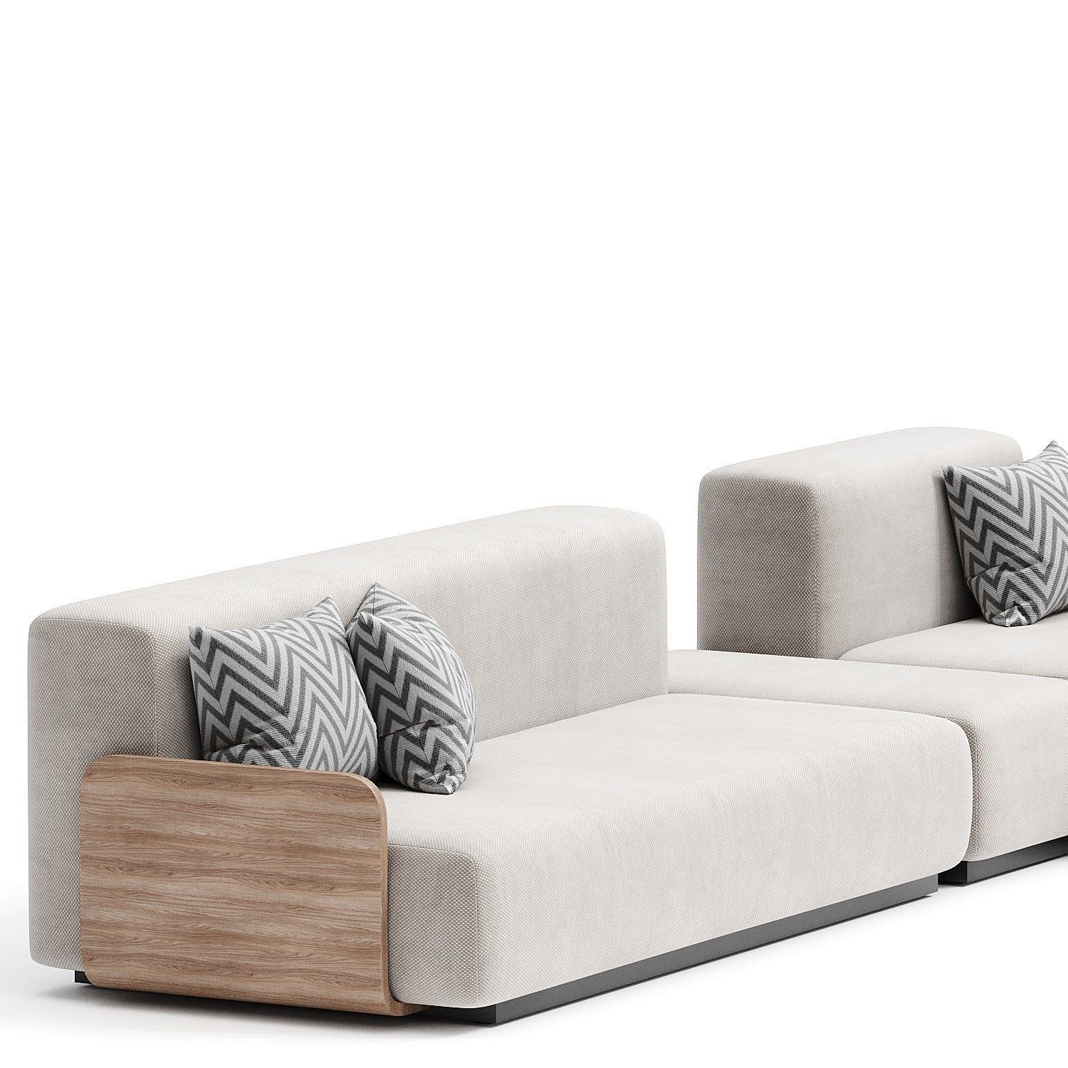 KLASTER sofa By prostoria 3d model 3D model | CGTrader