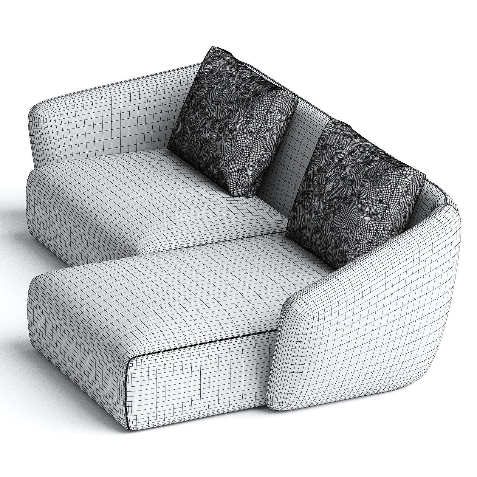 UOVO Sofa By HC28 Cosmo 3d model 3D model | CGTrader