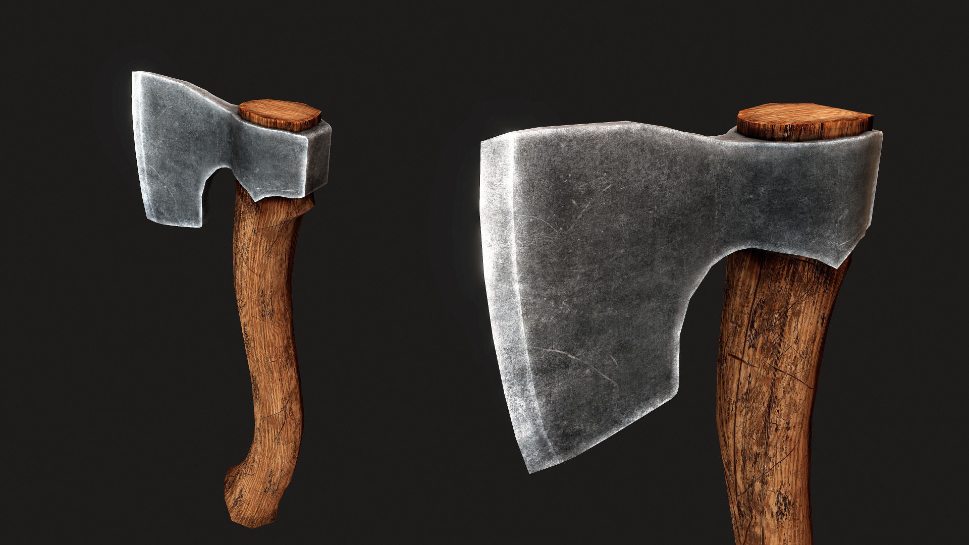 3D model Butcher Axe VR / AR / low-poly | CGTrader