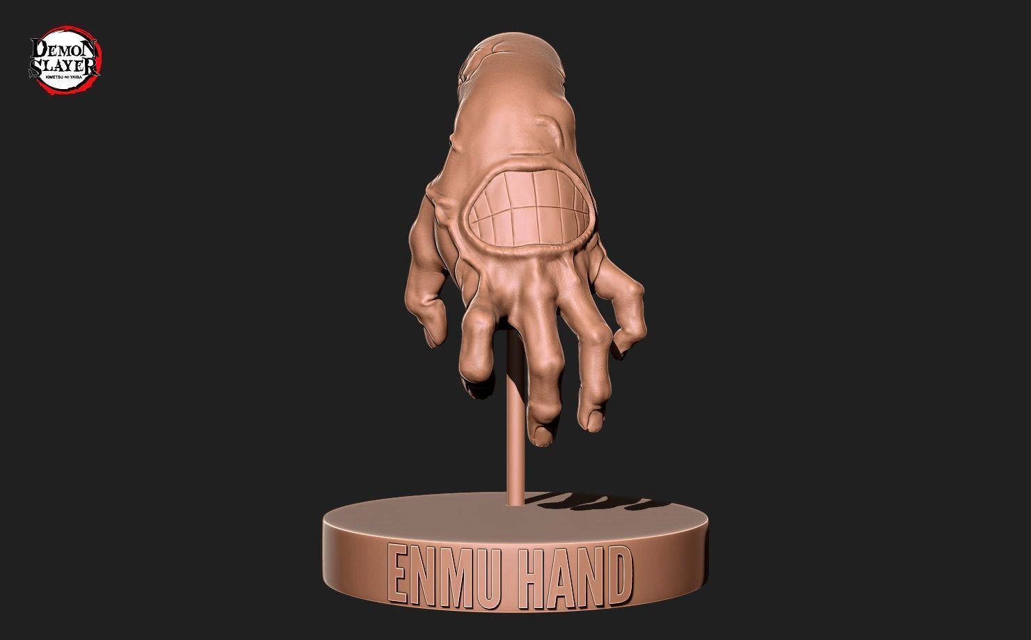 Enmu Hand Demon Slayer 3D model 3D printable | CGTrader
