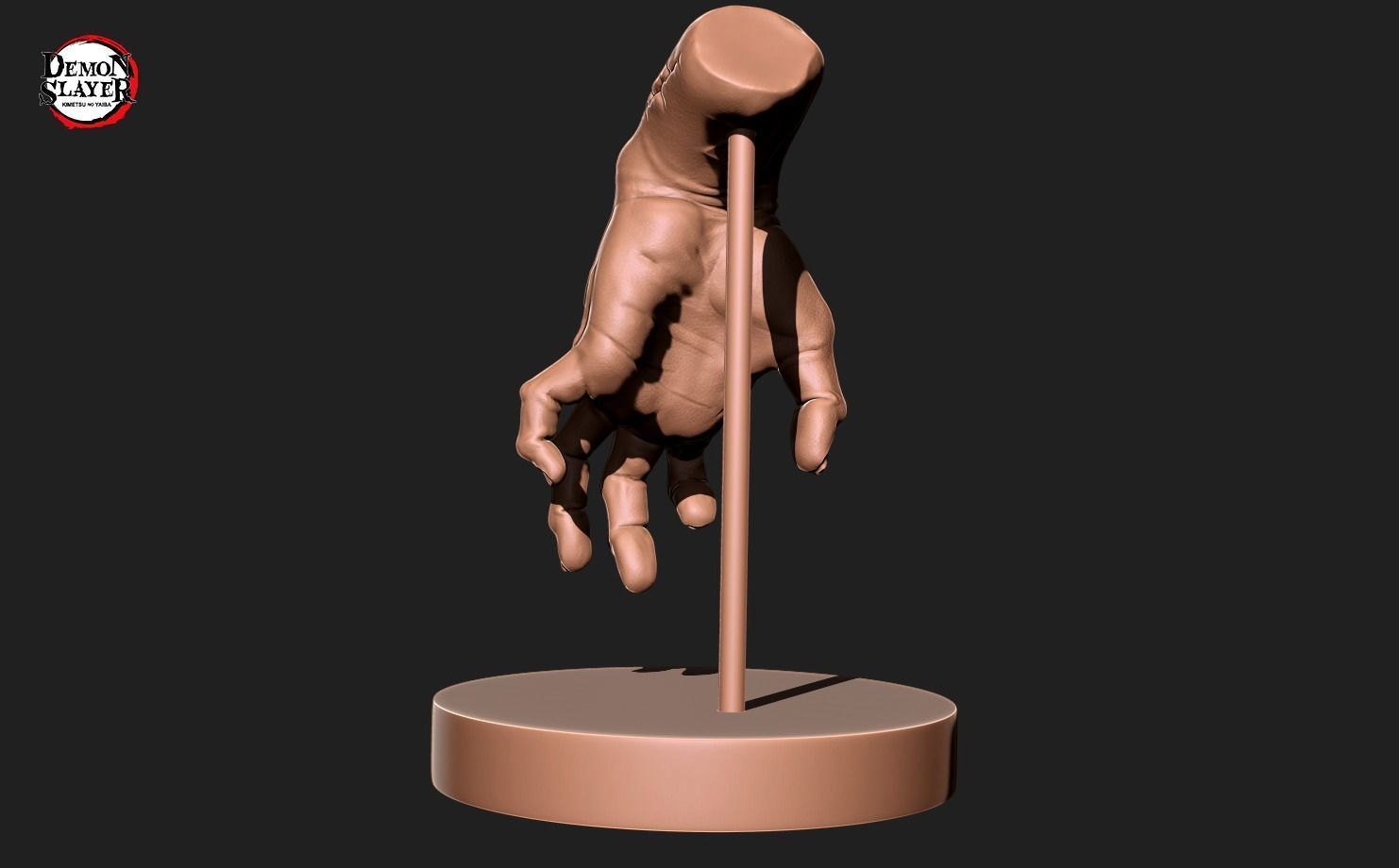 Enmu Hand Demon Slayer 3D model 3D printable | CGTrader