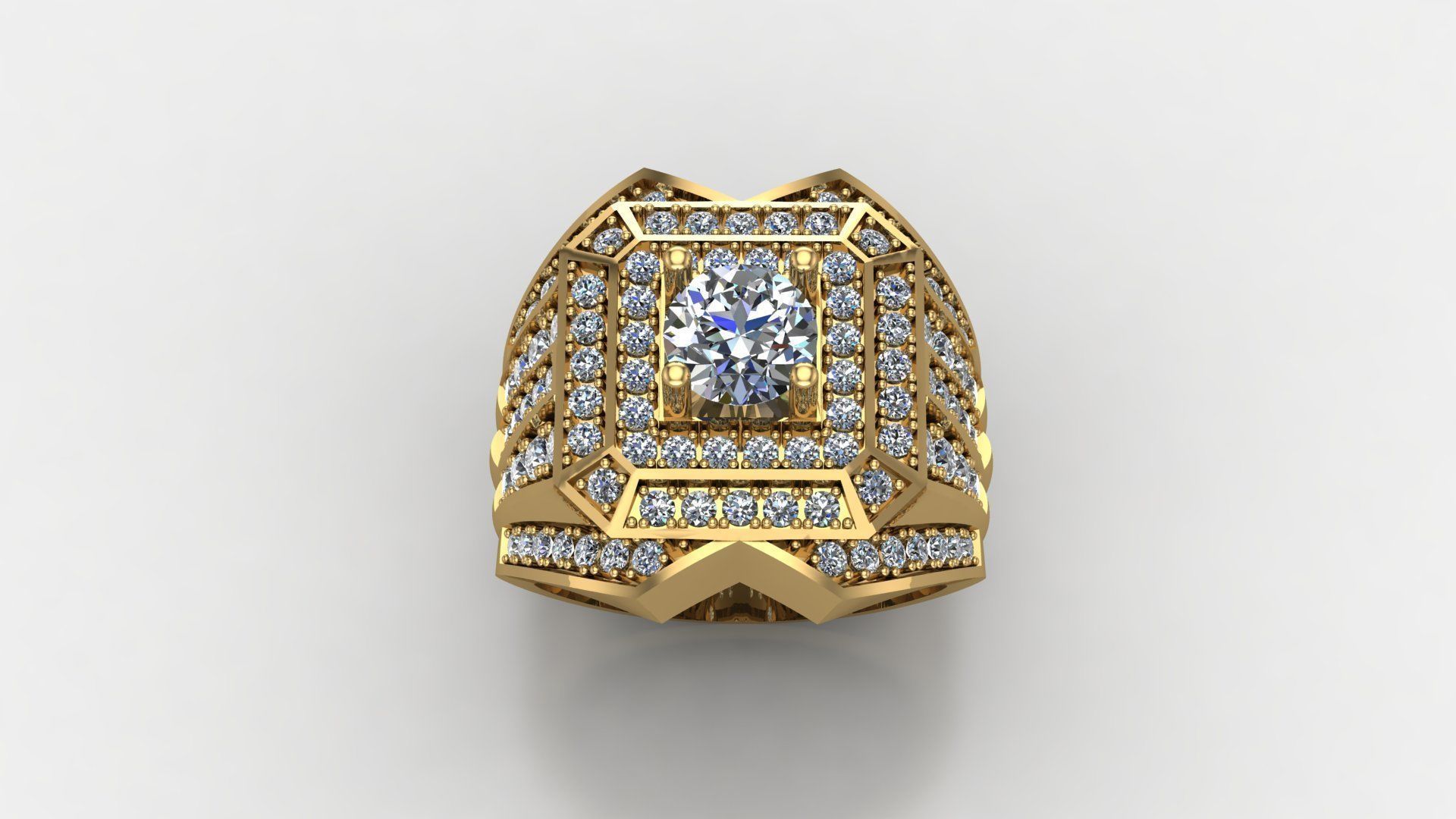 Ring Men D8 3D model 3D printable | CGTrader