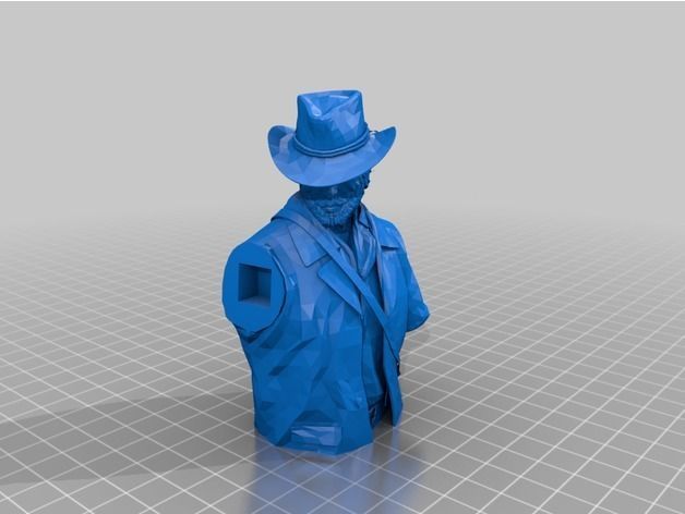 Arthur Morgan Statue - Red Dead Redemption 2 3D model 3D printable ...