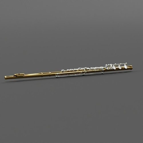 Flute 3D model | CGTrader