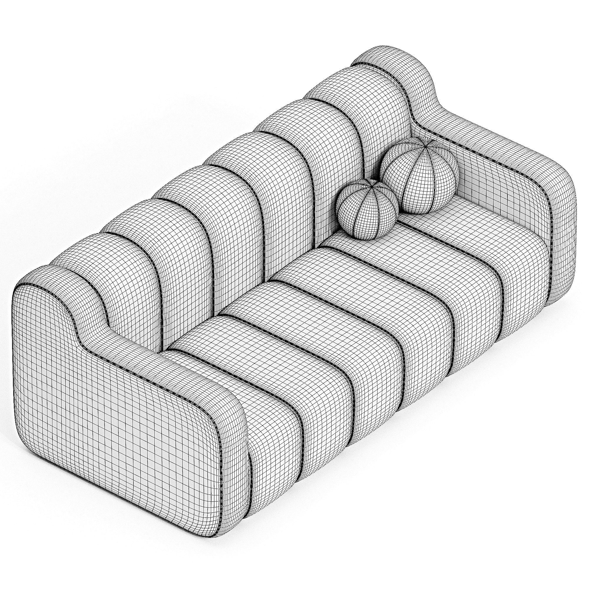 BOB HOME sofa 3d model 3D model | CGTrader
