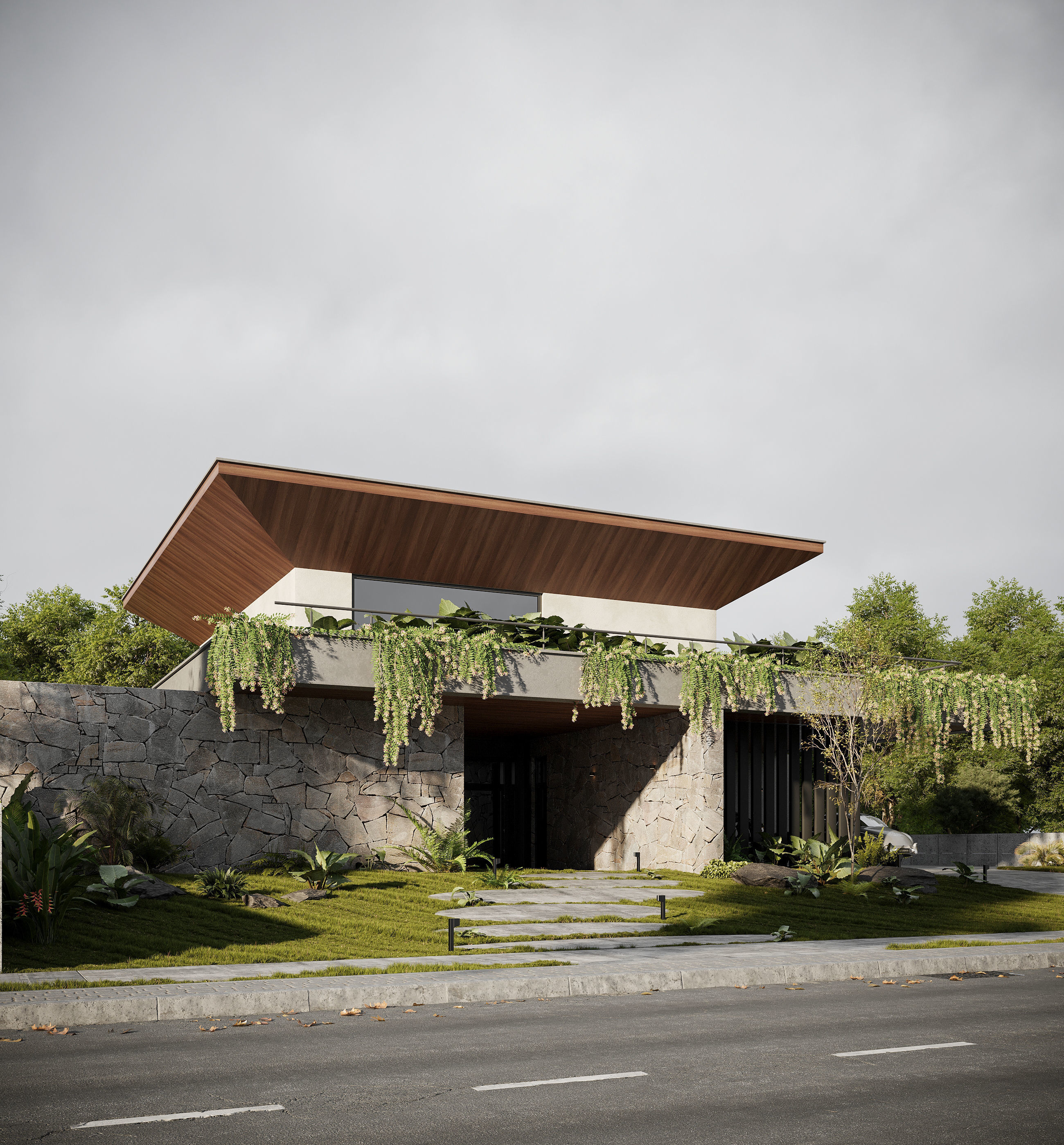 Exterior Architecture Vizaualization 3D model | CGTrader