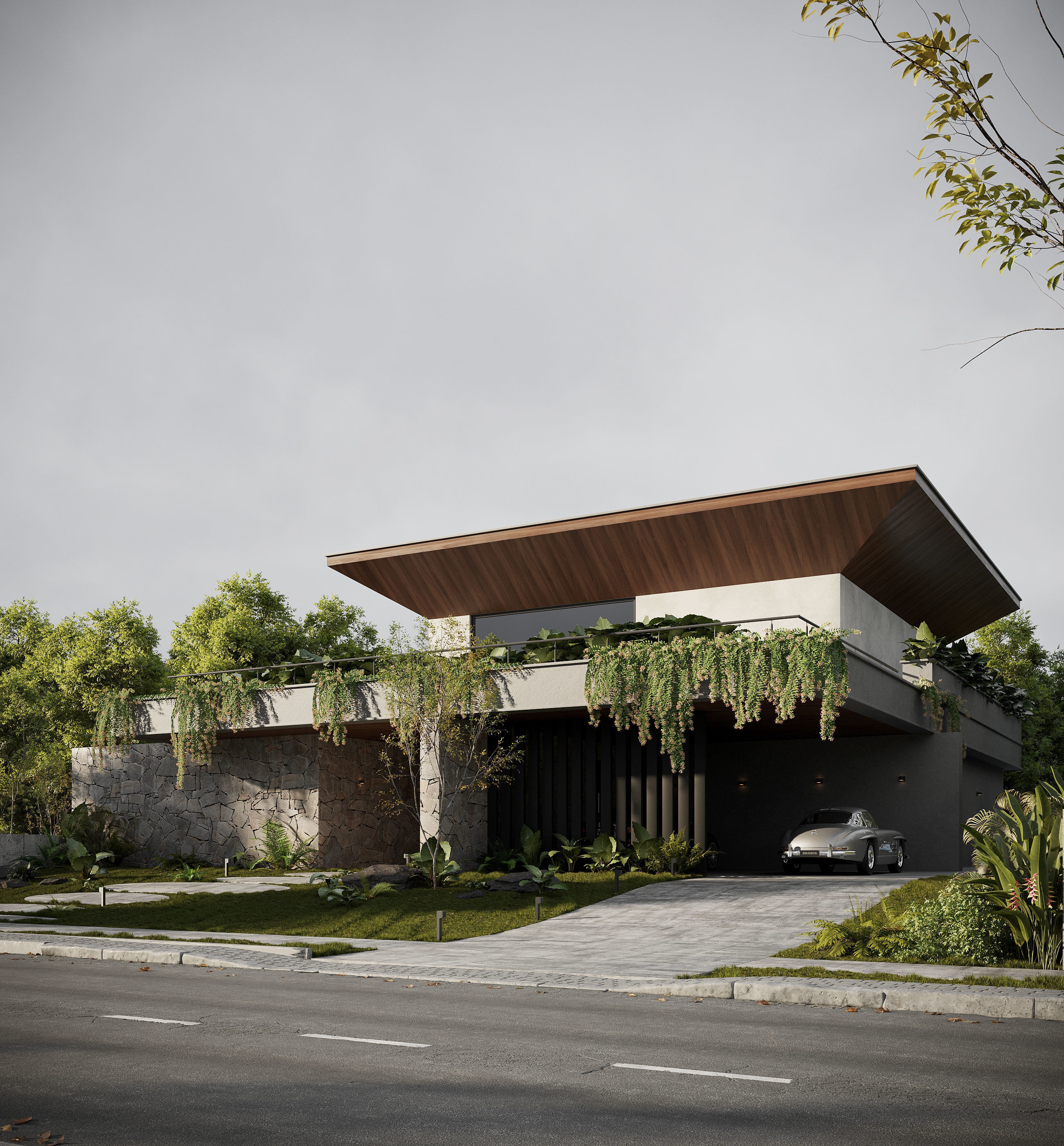 Exterior Architecture Vizaualization 3D model | CGTrader