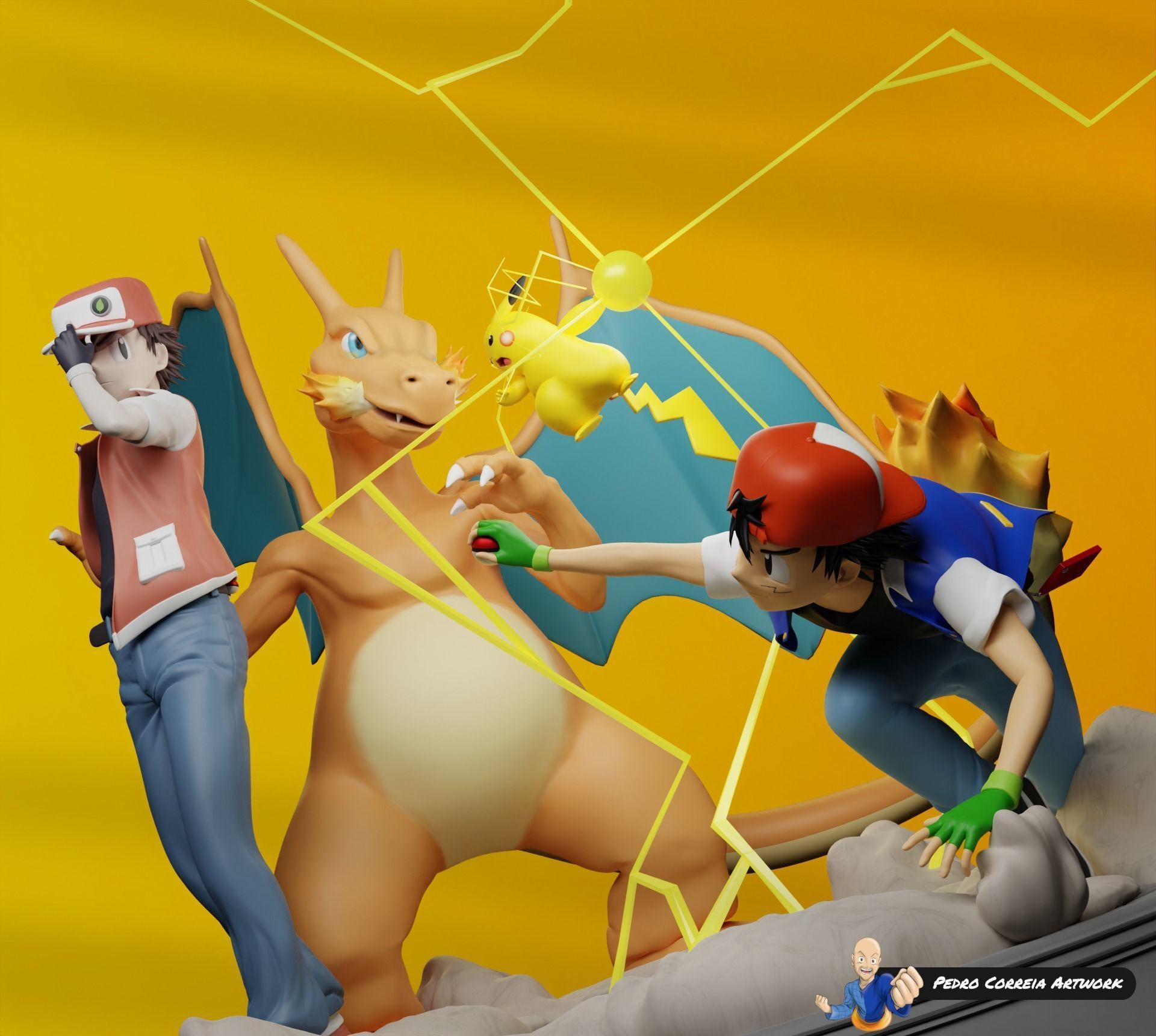 Pokemon 3D model 3D printable | CGTrader