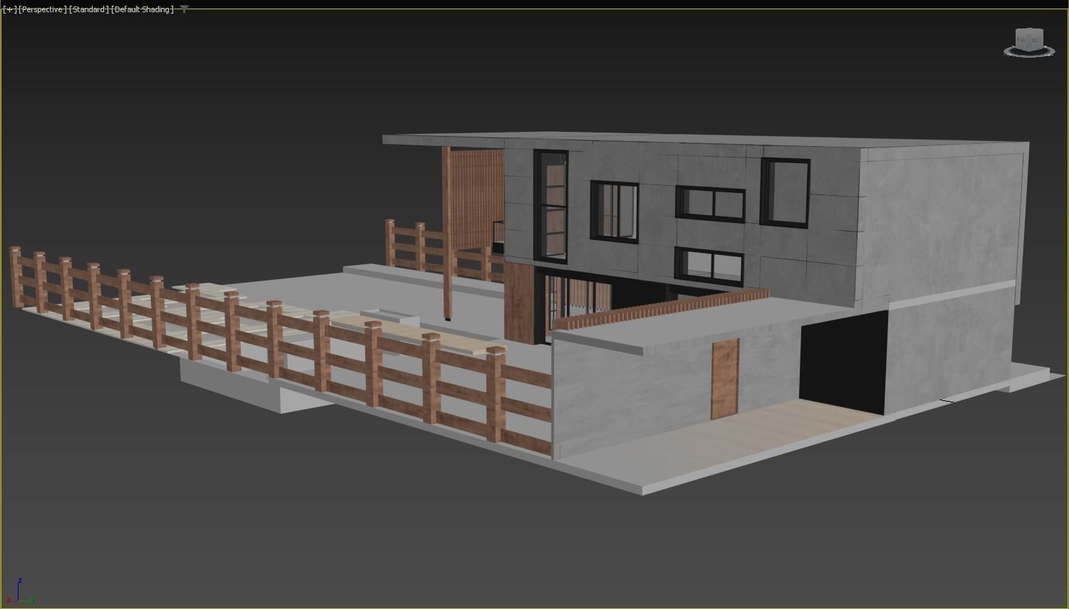 Villa 3d Outdoor Model 3D model | CGTrader