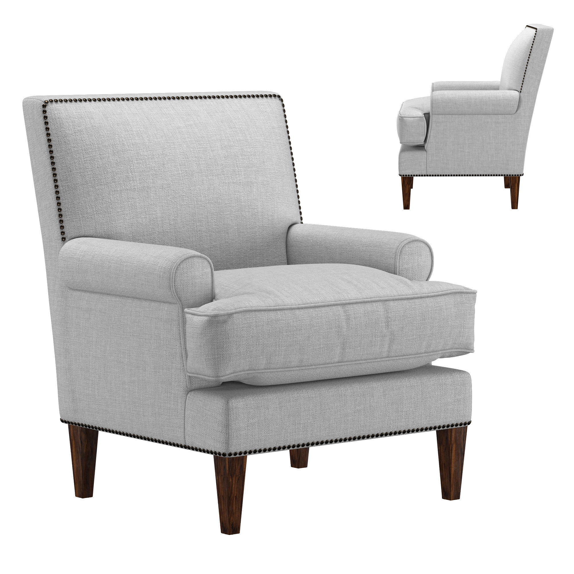 ROMAN THOMAS OGDEN CHAIR 3D model | CGTrader