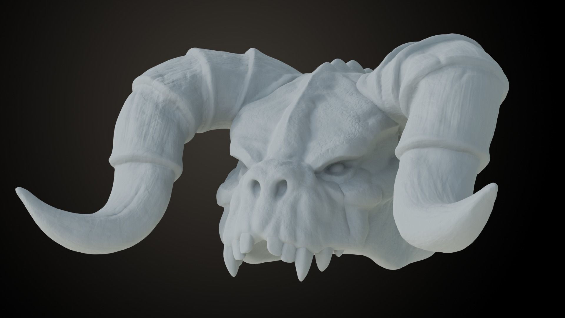 Fallout Deathclaw Head 3D model 3D printable | CGTrader