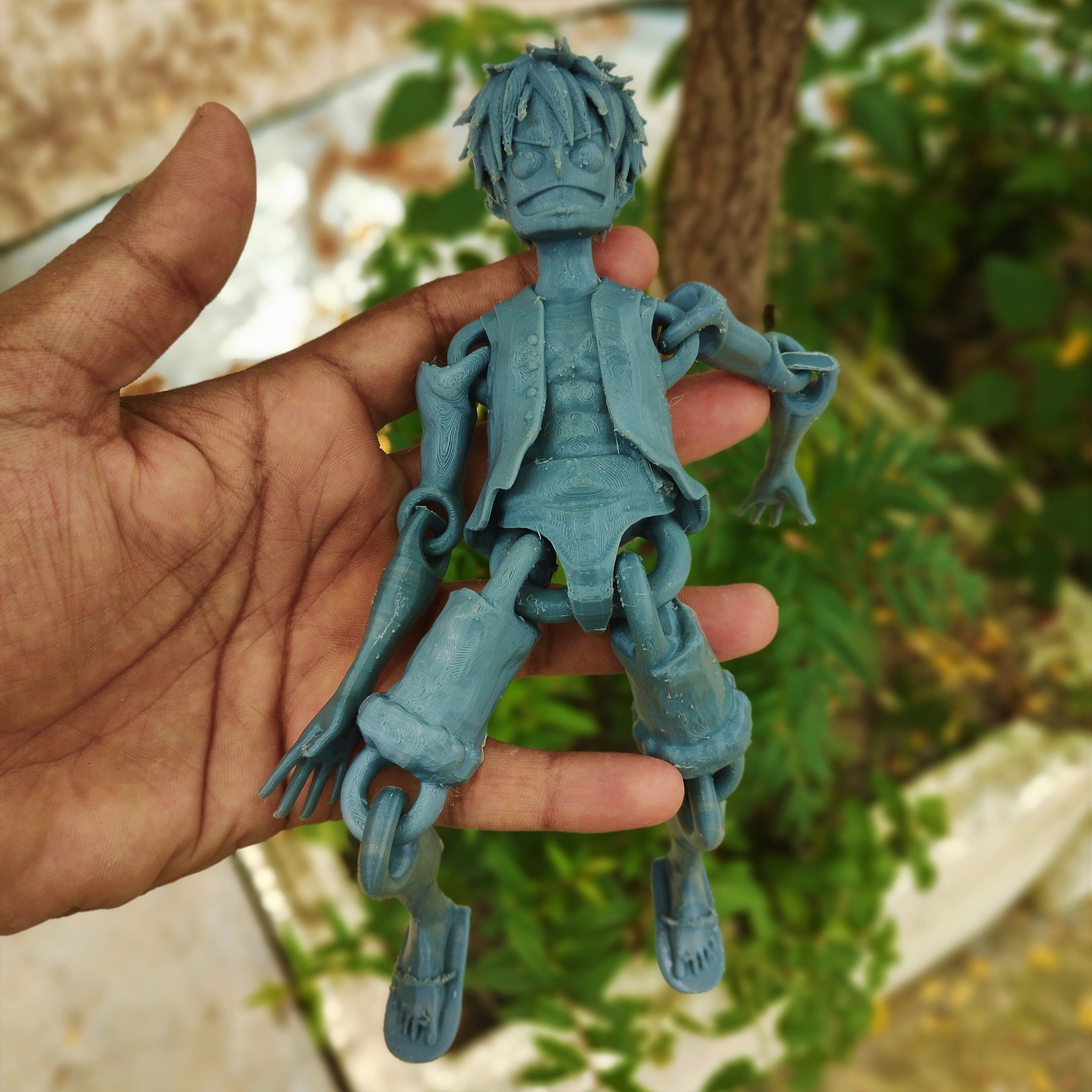 One Piece Monkey D Luffy 3D model 3D printable | CGTrader