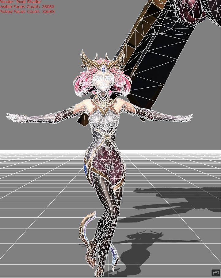 3D model Edith Celestial Safeguard Skin VR / AR / low-poly | CGTrader