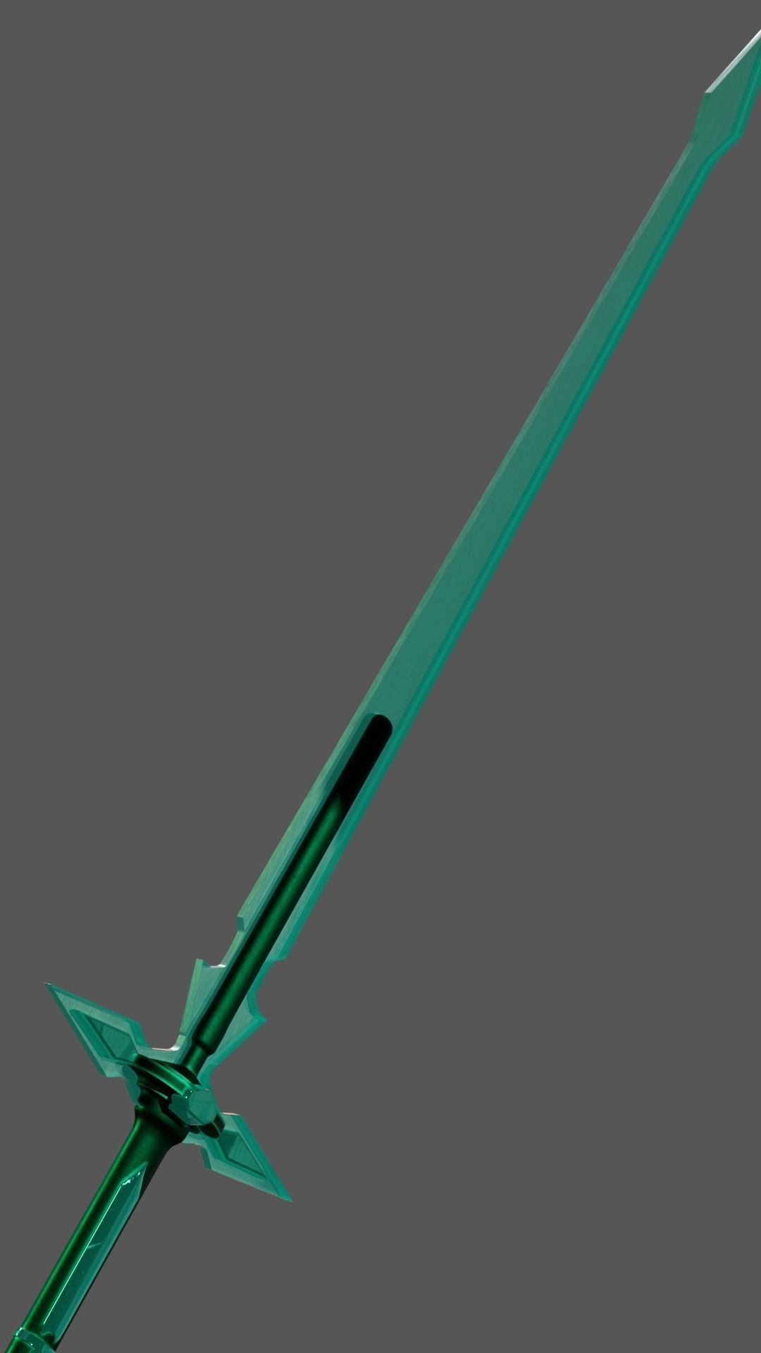 Sword art online Dark Repulser Sword Kirito 3D model 3D model | CGTrader