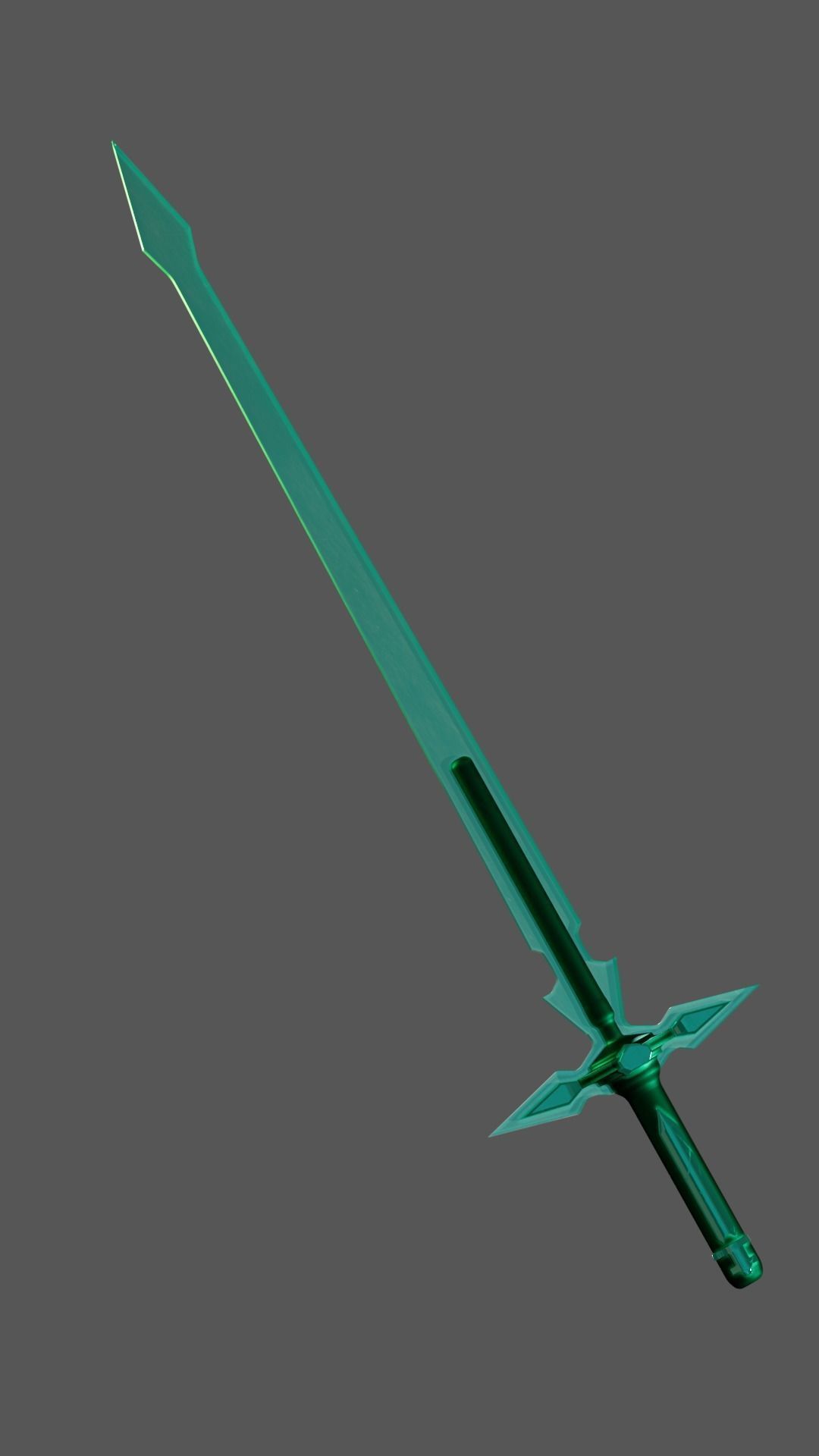 Sword art online Dark Repulser Sword Kirito 3D model 3D model | CGTrader