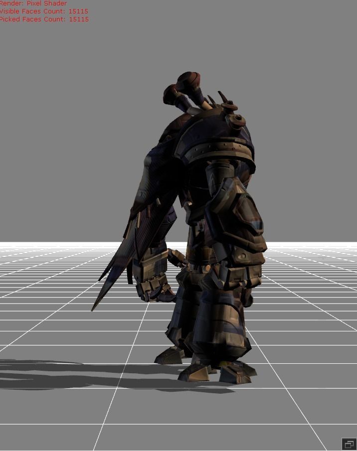 Belerick Torch Guardian Skin 3D model animated rigged | CGTrader
