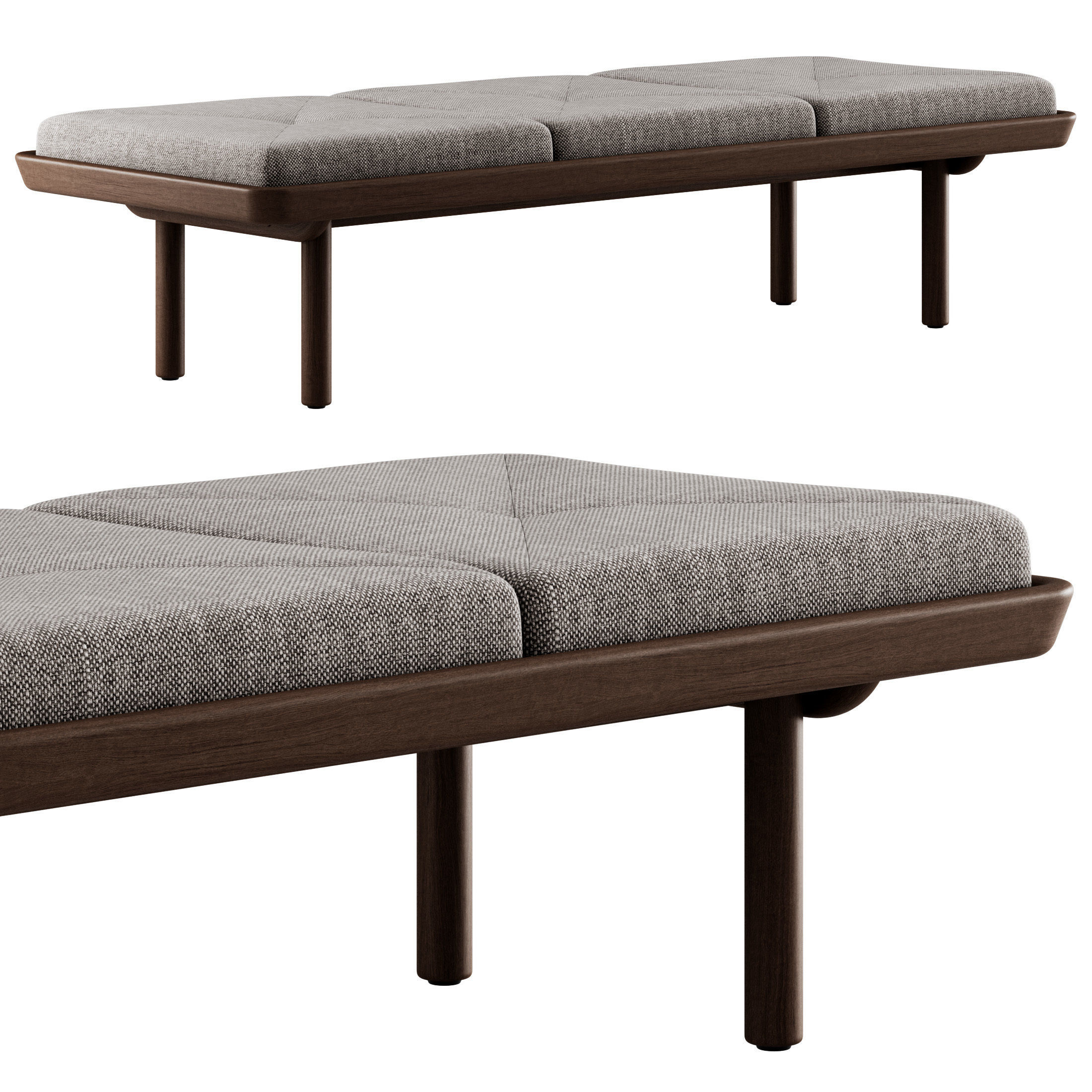 Luxor Daybed by dpot 3D model | CGTrader
