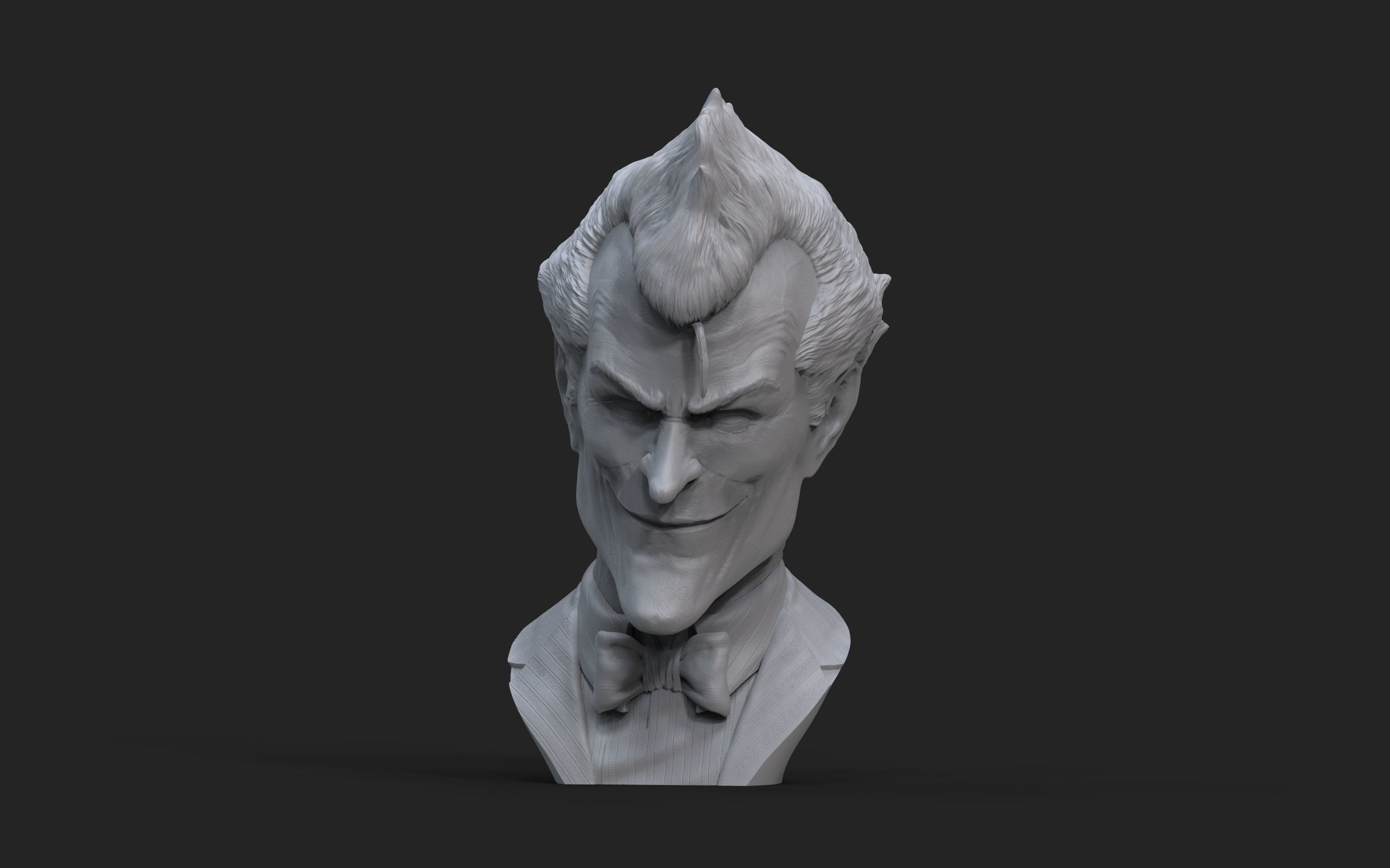 Joker - Batman - Arkham Asylum 3D model 3D printable | CGTrader