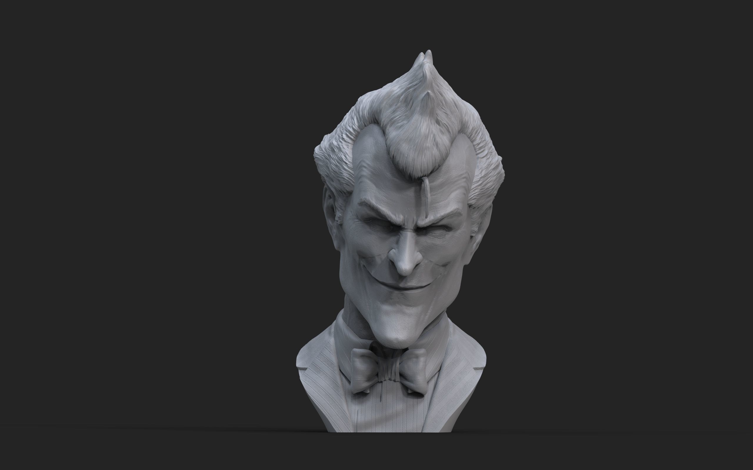 Joker - Batman - Arkham Asylum 3D model 3D printable | CGTrader