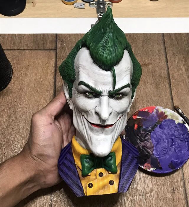 Joker - Batman - Arkham Asylum 3D model 3D printable | CGTrader