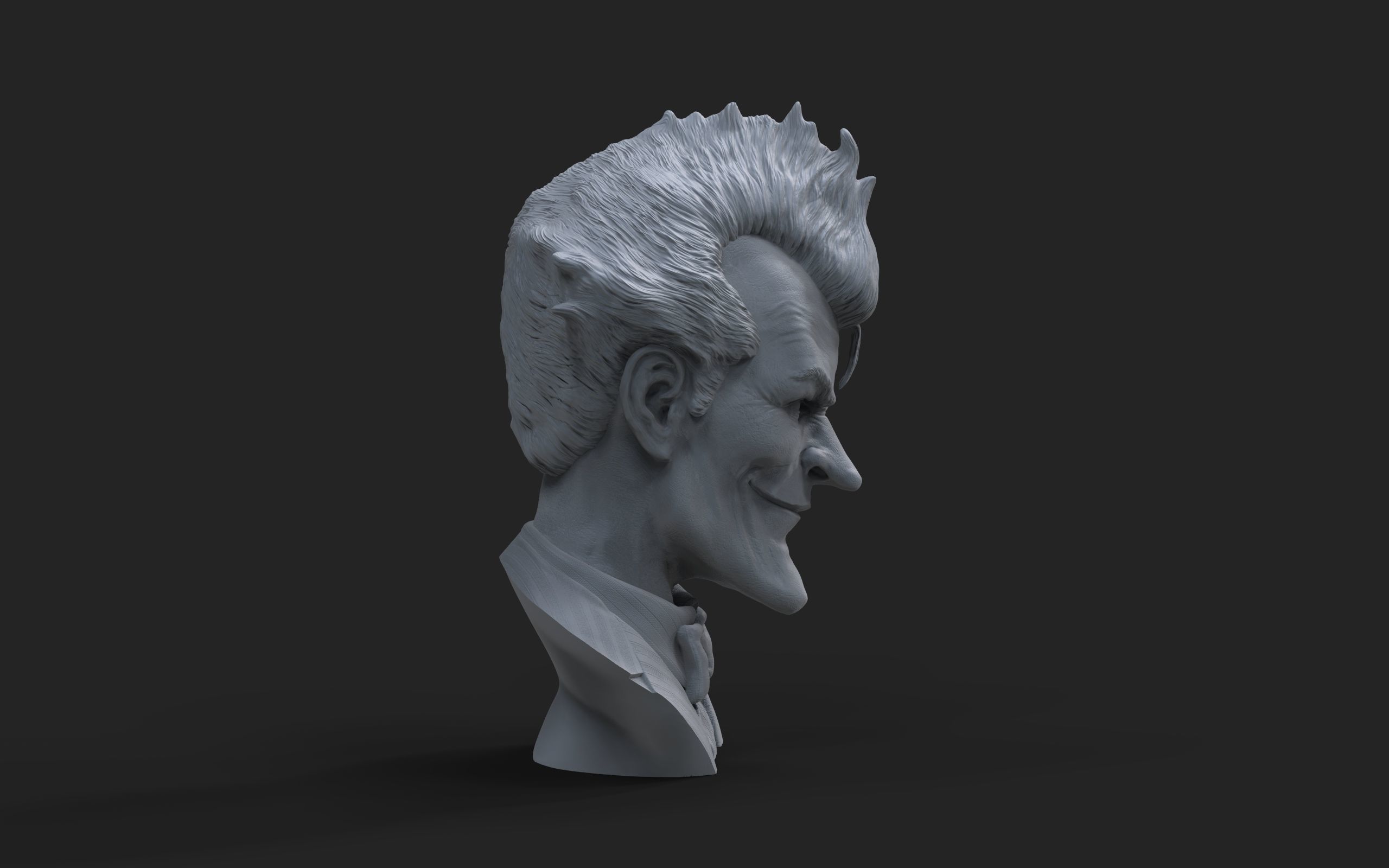 Joker - Batman - Arkham Asylum 3D model 3D printable | CGTrader