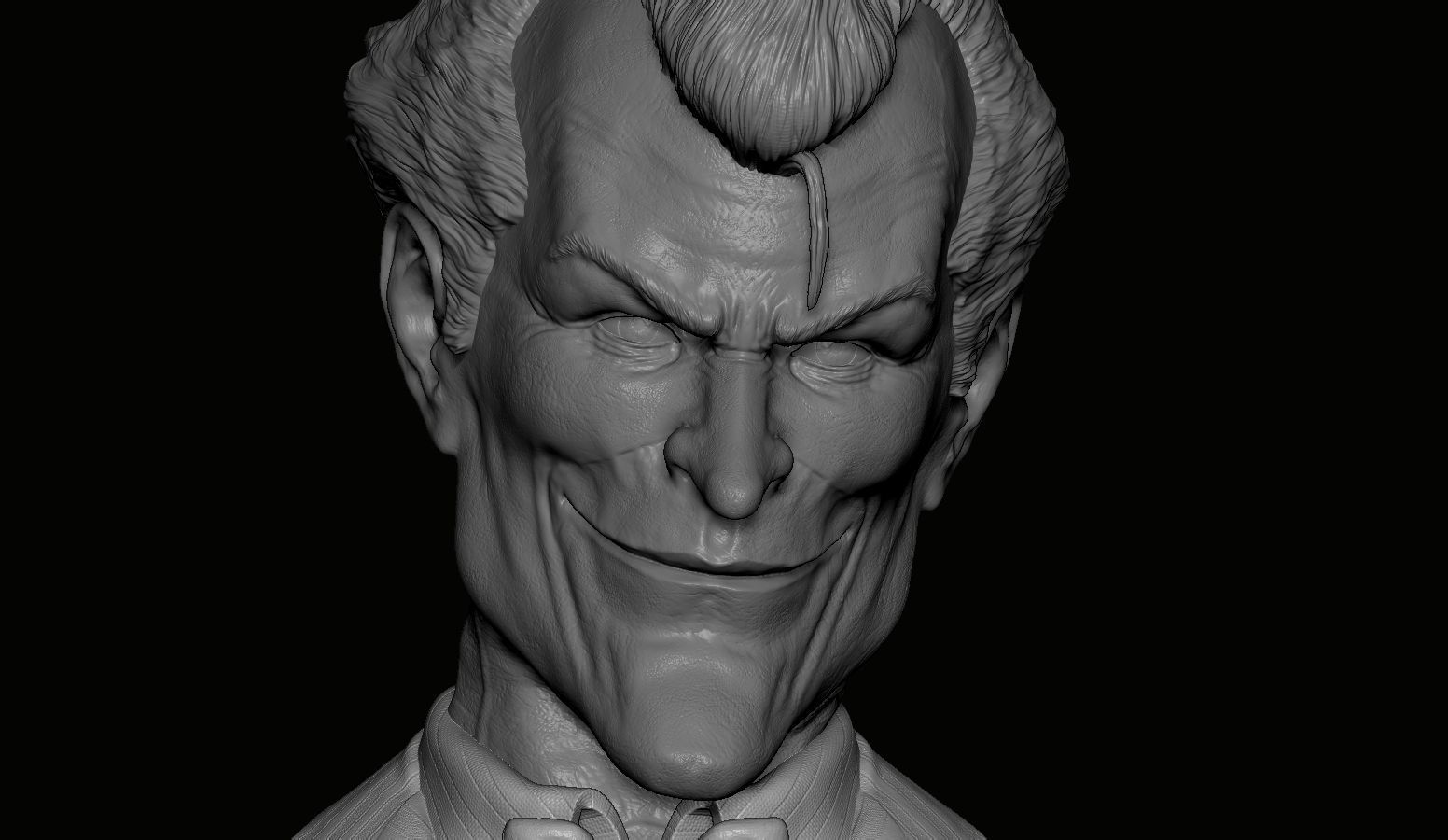 Joker - Batman - Arkham Asylum 3D model 3D printable | CGTrader