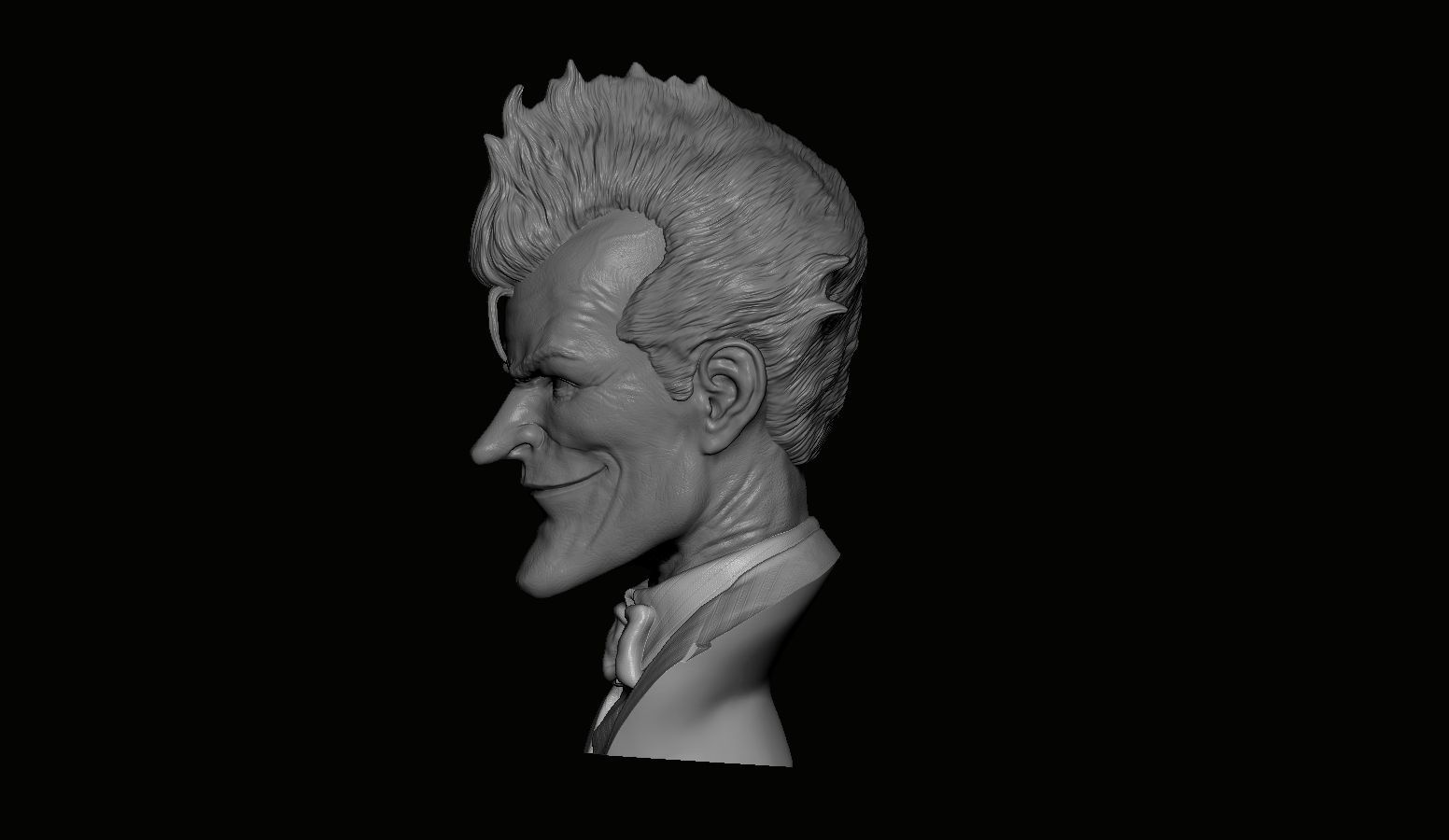 Joker - Batman - Arkham Asylum 3D model 3D printable | CGTrader