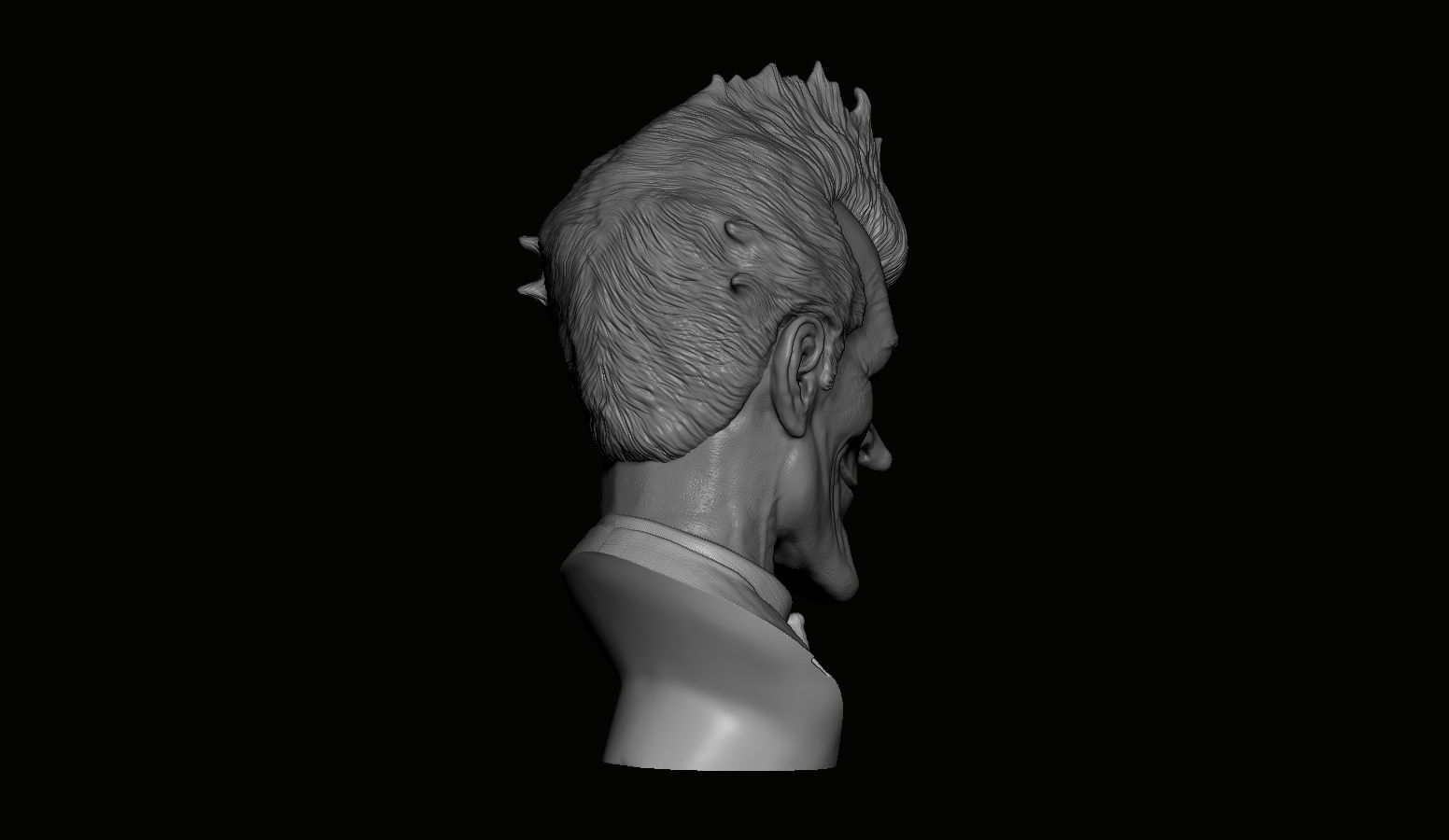Joker - Batman - Arkham Asylum 3D model 3D printable | CGTrader