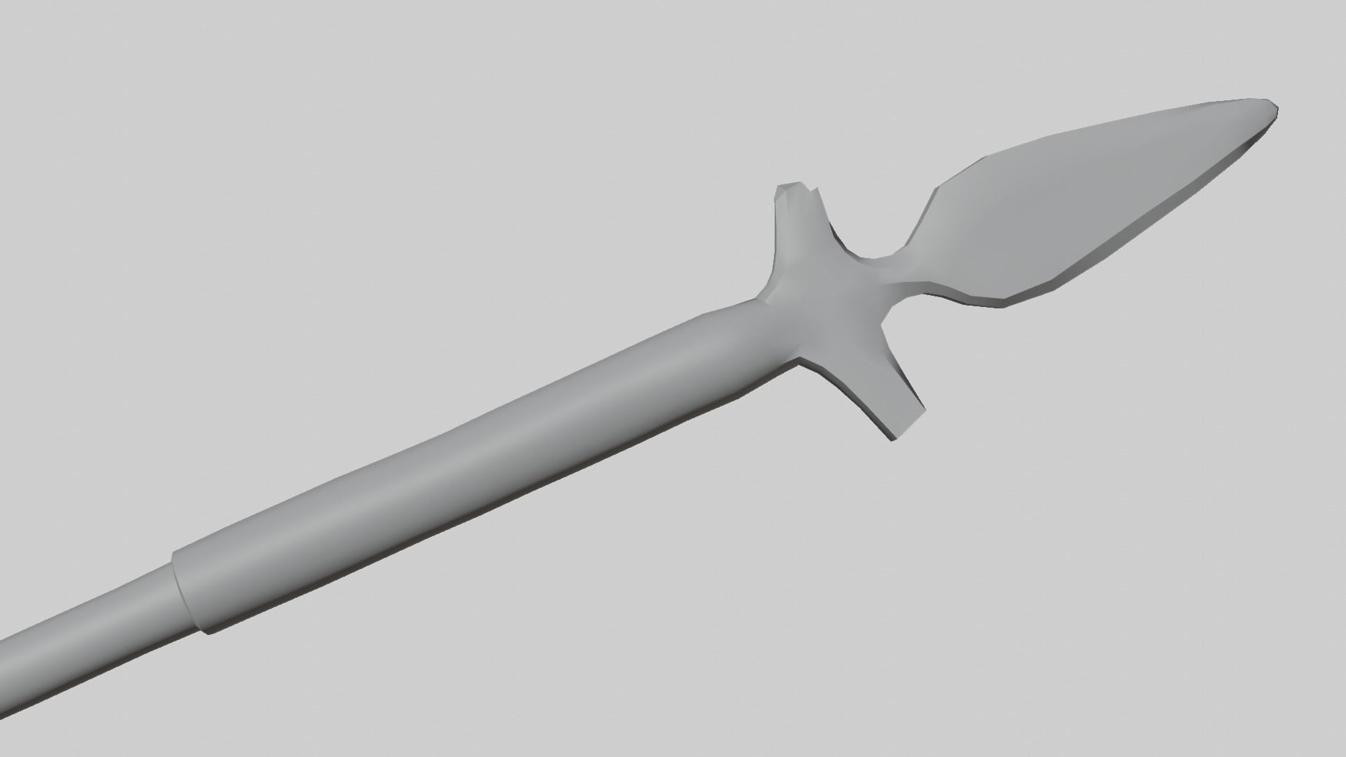 3D model Low Poly Spear Model VR / AR / low-poly | CGTrader