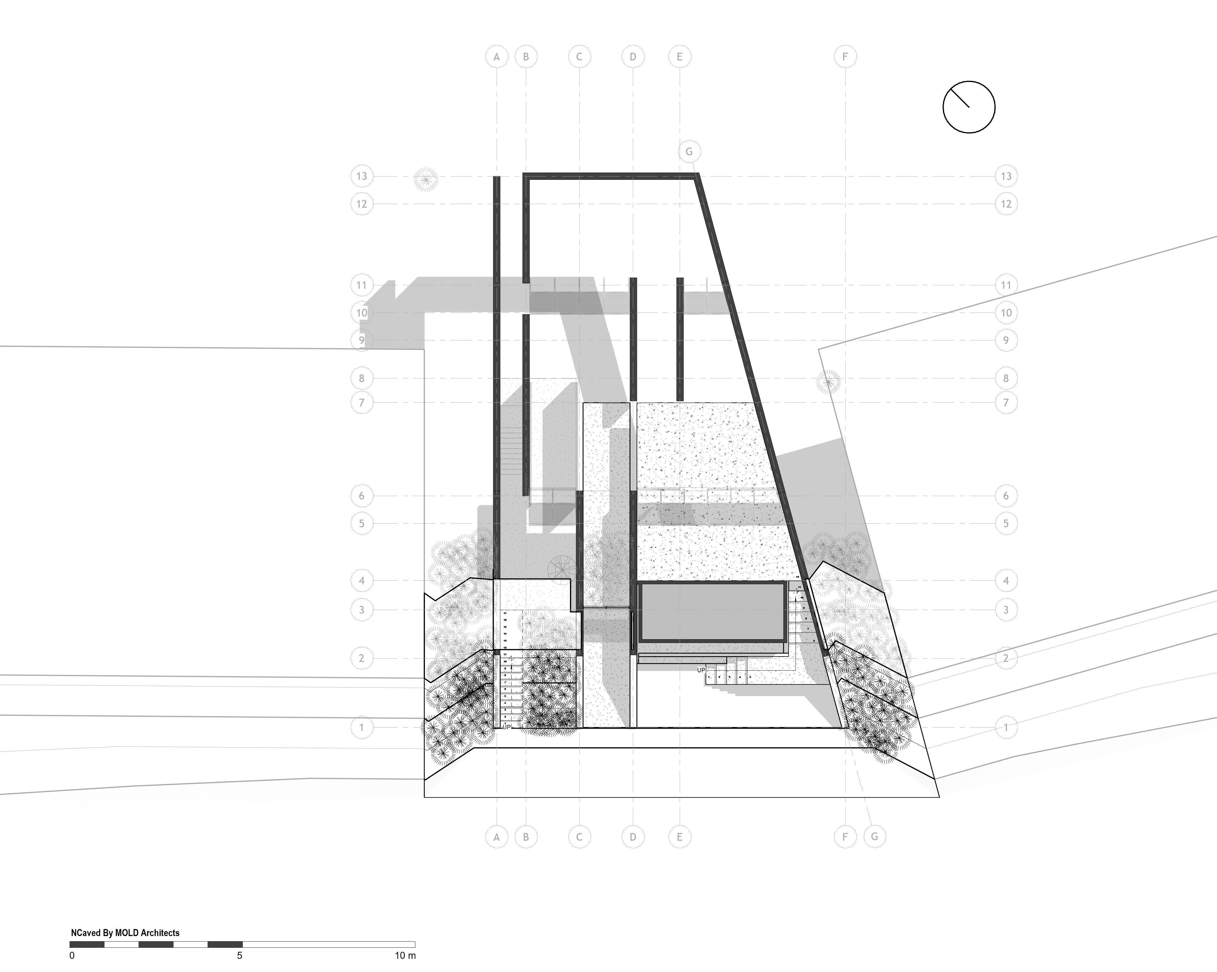 Ncaved House MOLD Architects 3D model animated | CGTrader
