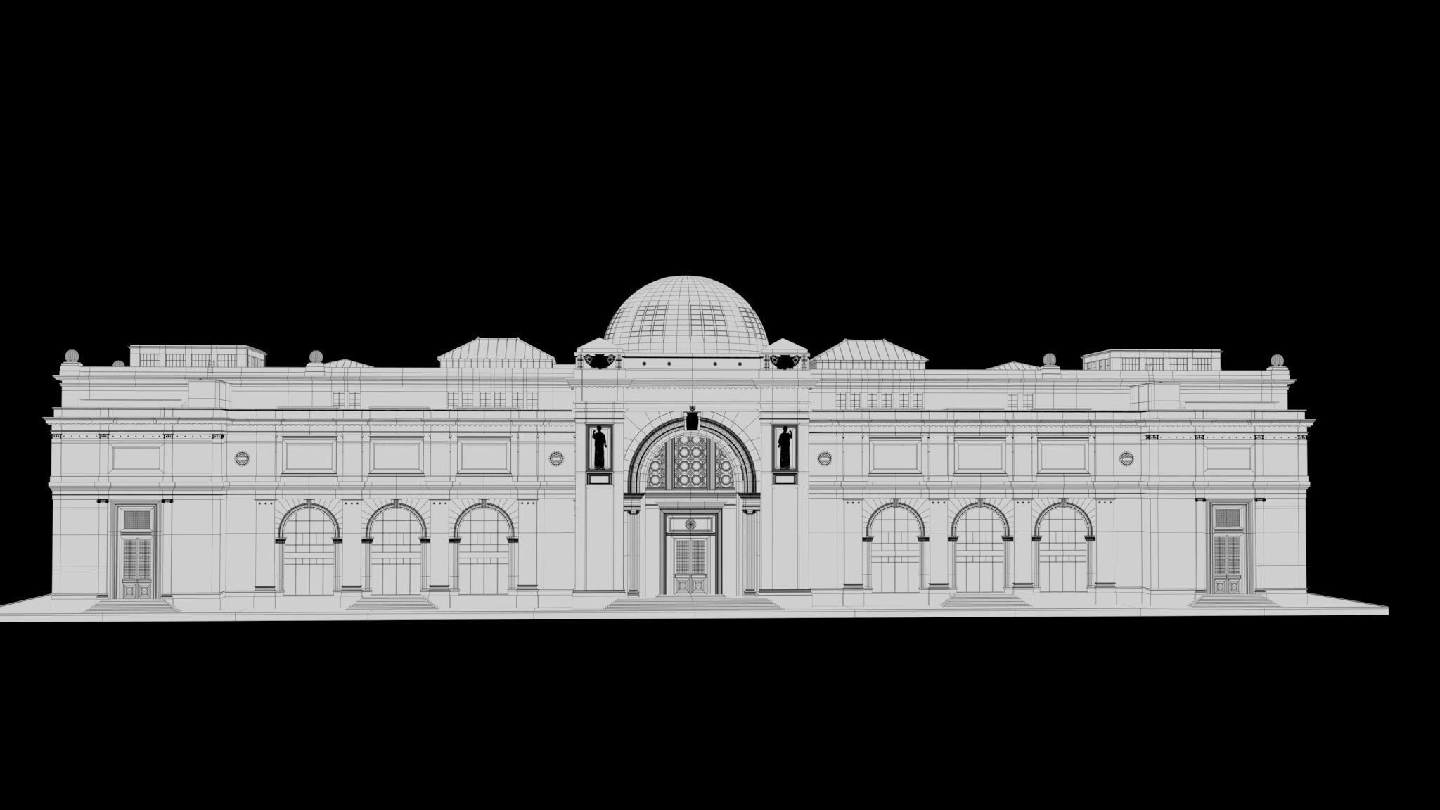 Egyptian Museum 3D model | CGTrader