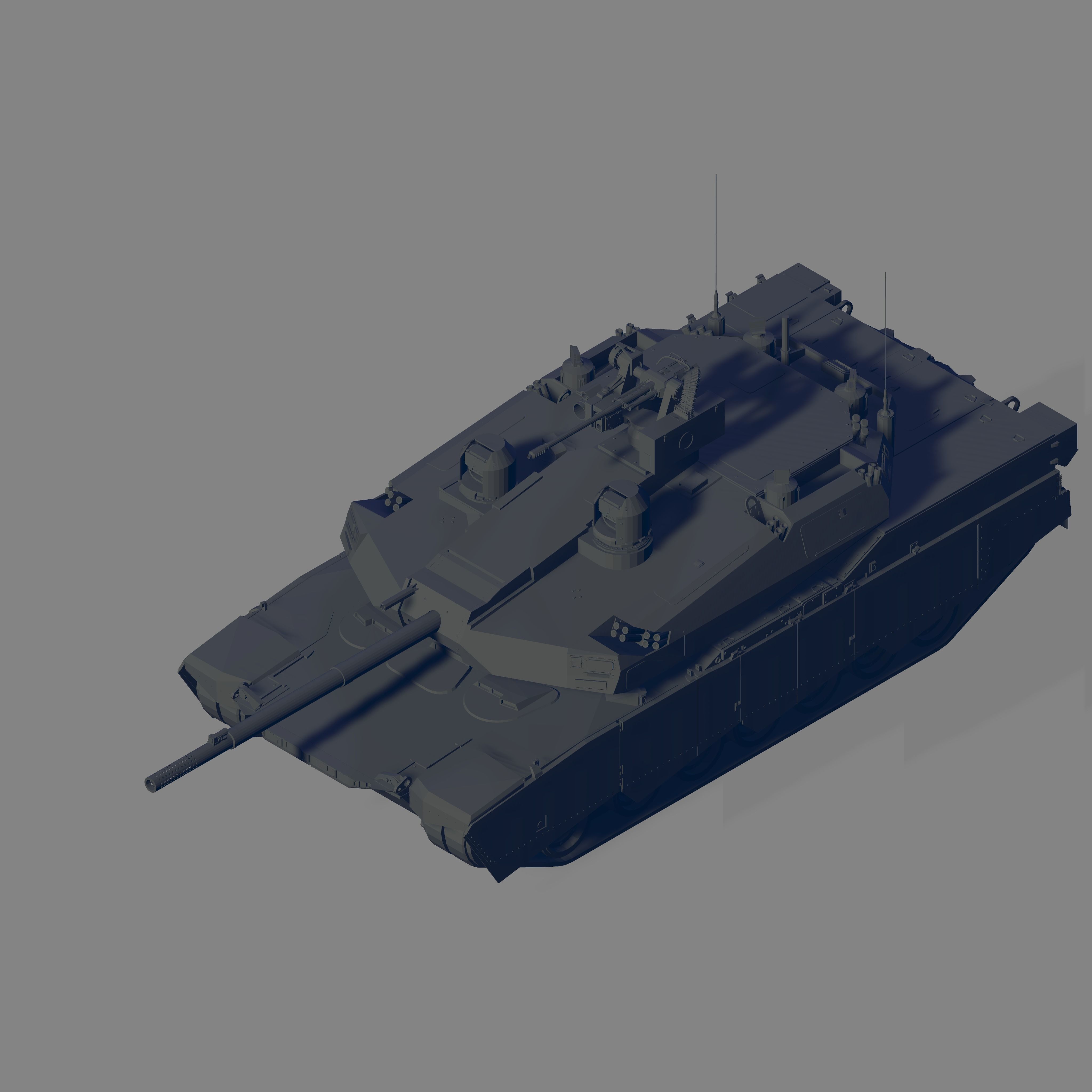 Abrams X 3D model | CGTrader