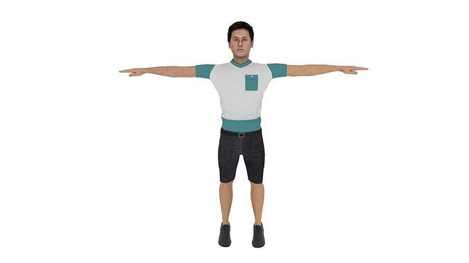 3D model Character Man VR / AR / low-poly | CGTrader