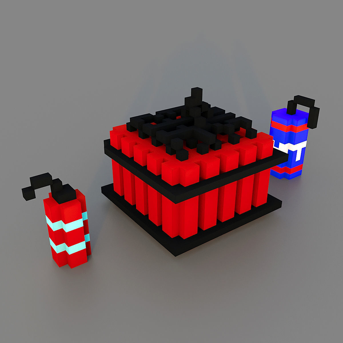 Minecraft Asset 3D model | CGTrader