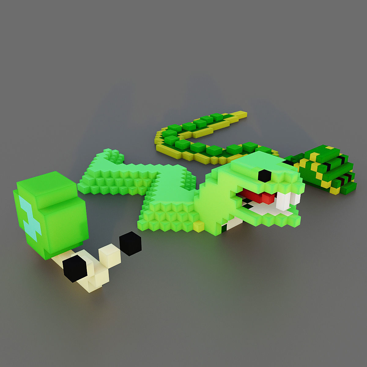 Minecraft Asset 3D model | CGTrader