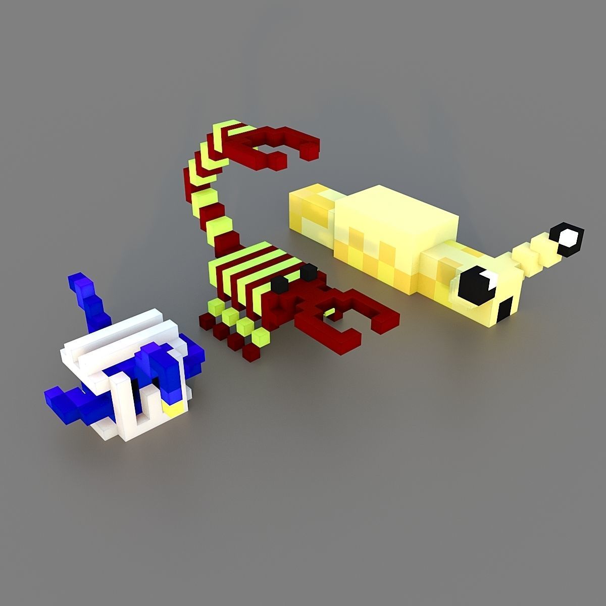 Minecraft Asset 3D model | CGTrader