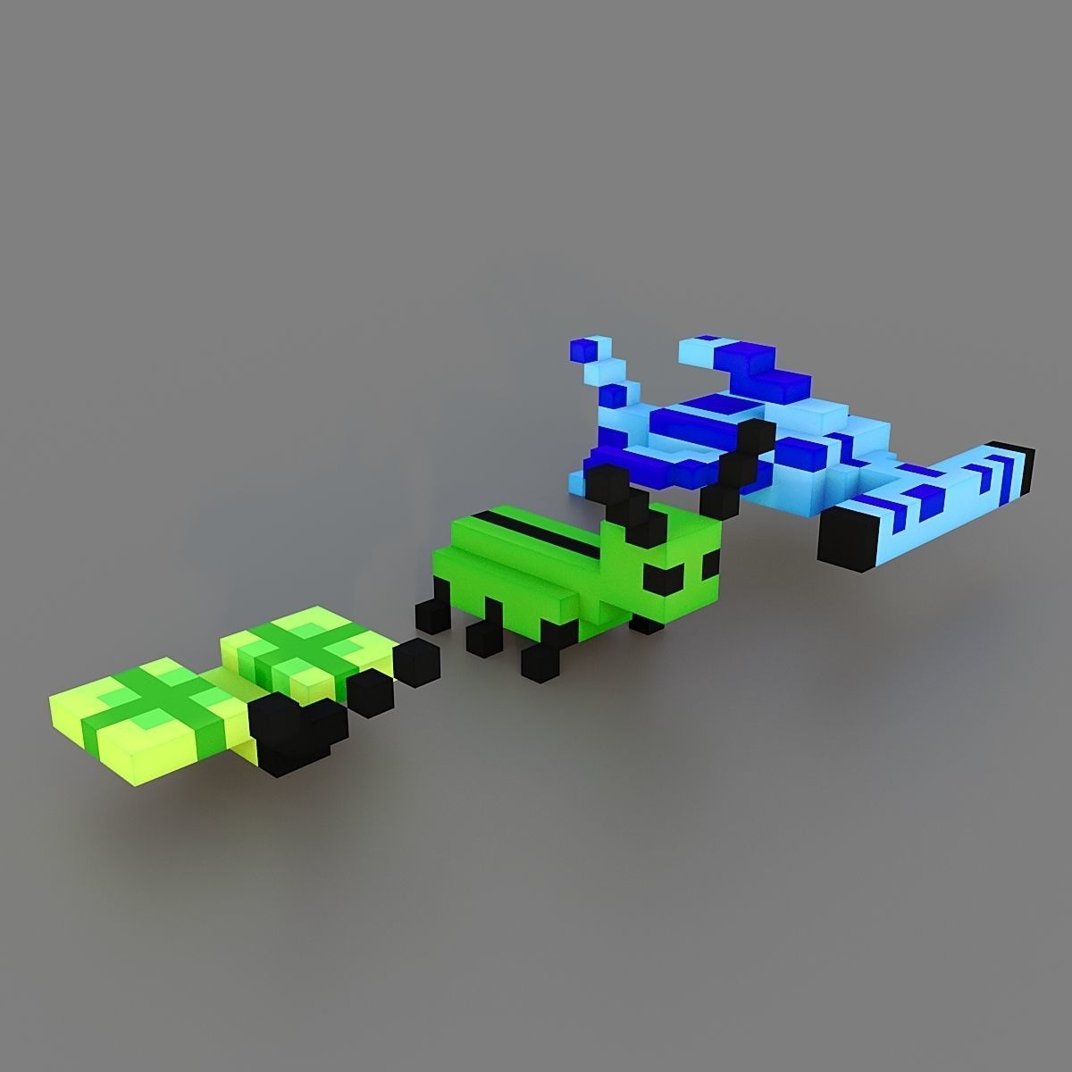 Minecraft Asset 3D model | CGTrader