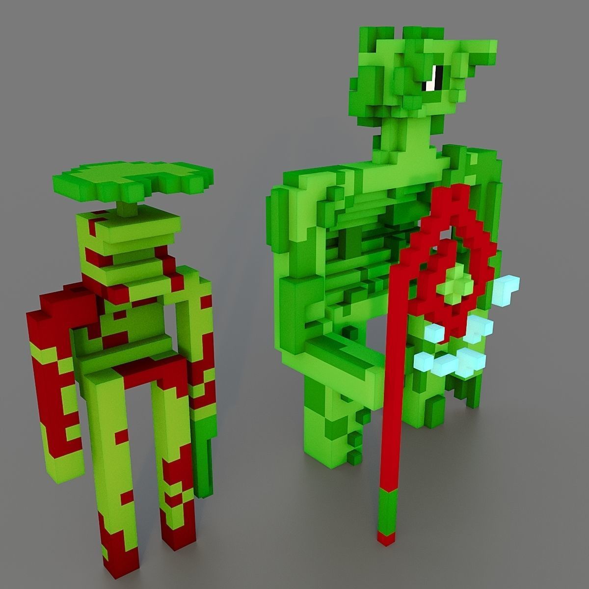 Minecraft Asset 3D model | CGTrader