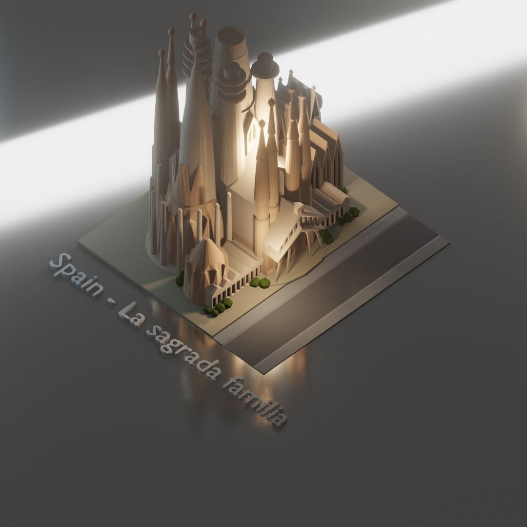 3D model Landmarks of the world S part 2 to T VR / AR / low-poly | CGTrader