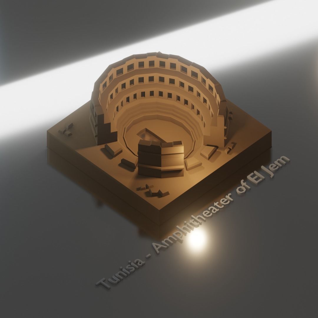 3D model Landmarks of the world S part 2 to T VR / AR / low-poly | CGTrader