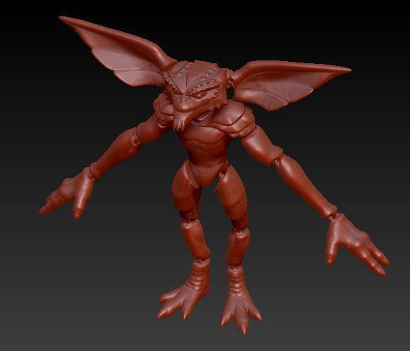 FLEXY GREMLIN 3D model 3D printable | CGTrader