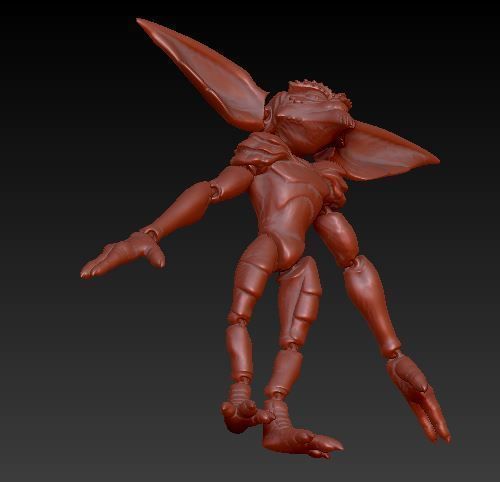 FLEXY GREMLIN 3D model 3D printable | CGTrader