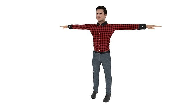 3D model Character VR / AR / low-poly | CGTrader