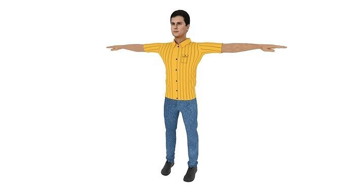 3D model Character VR / AR / low-poly | CGTrader