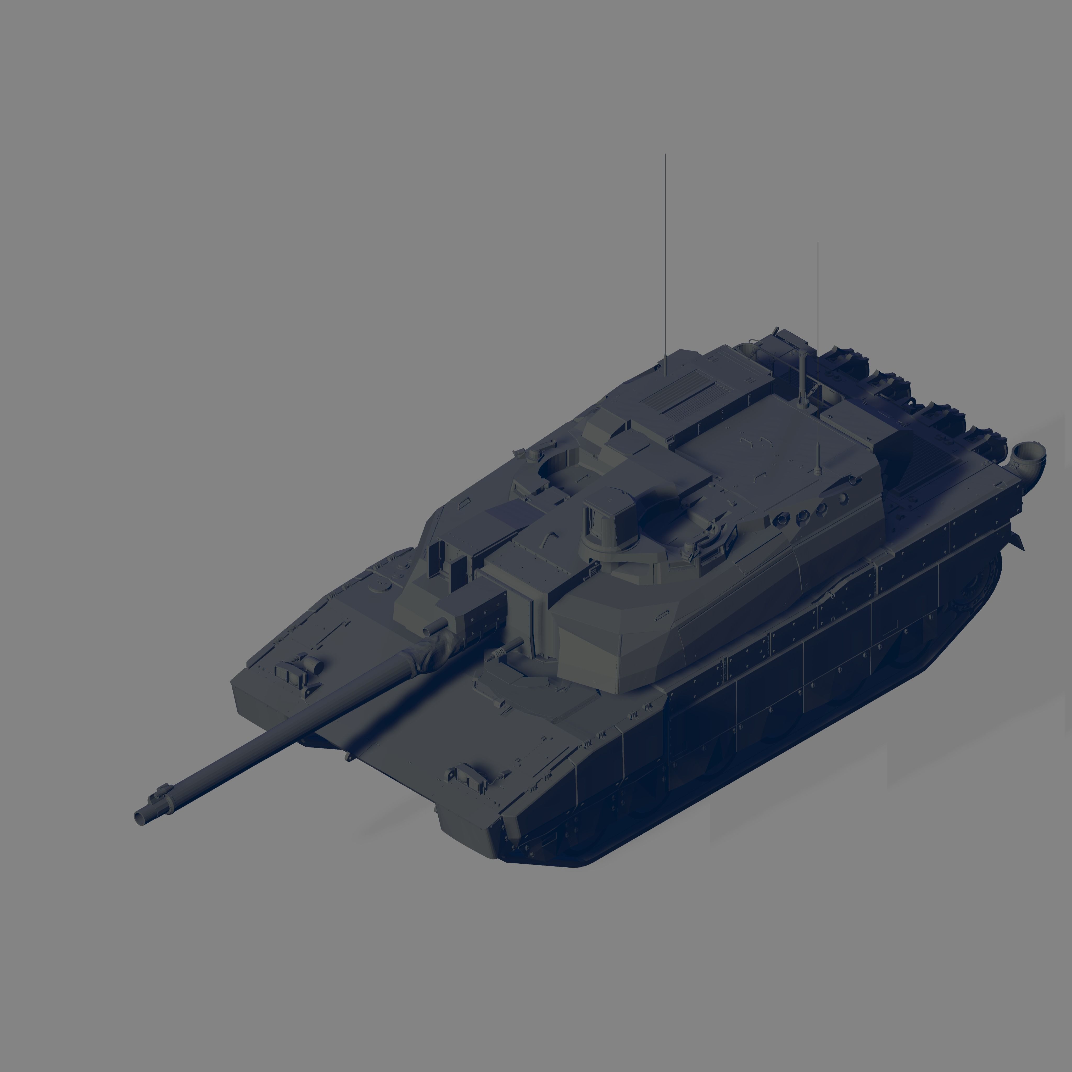 Leclerc SXXI 3D model | CGTrader