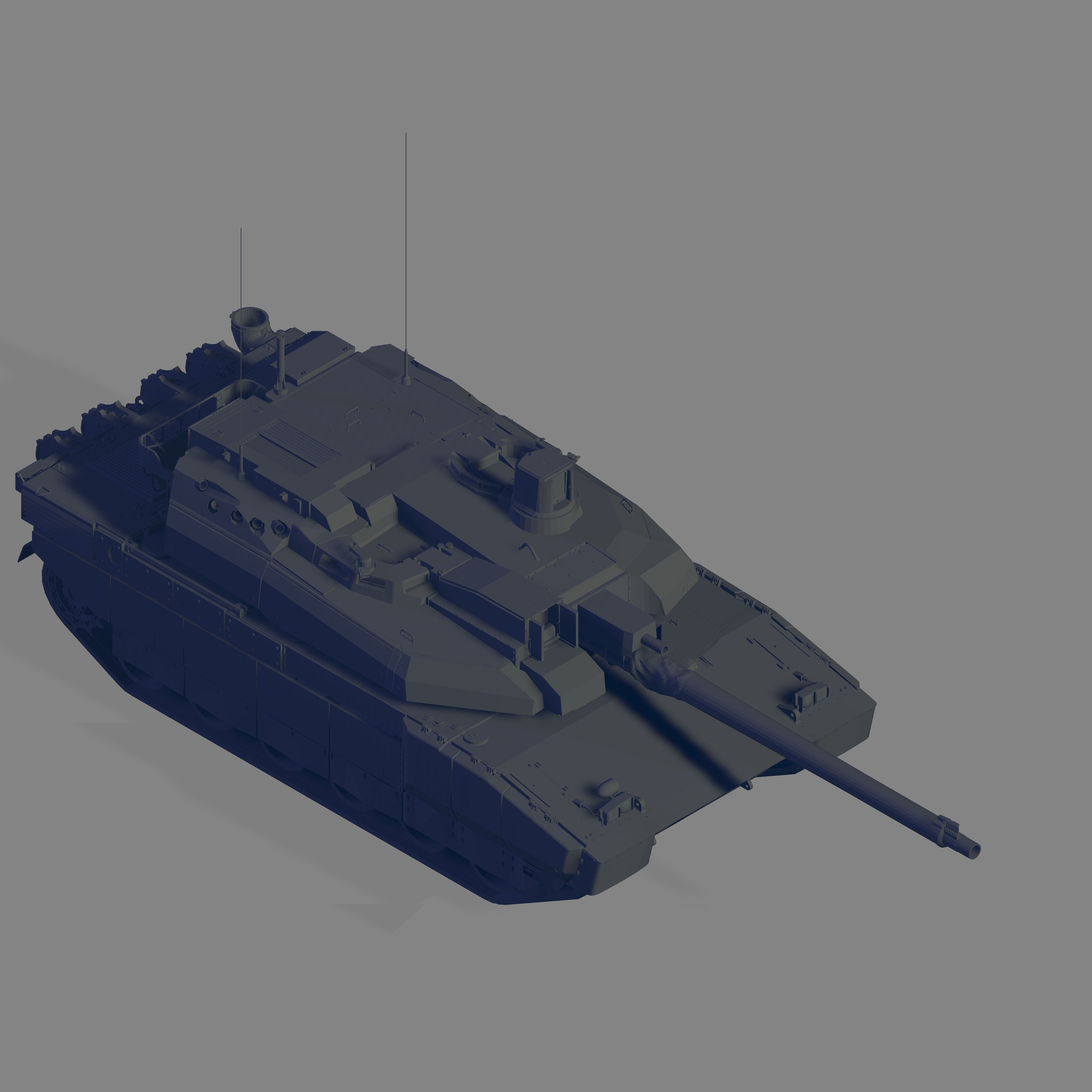 Leclerc SXXI 3D model | CGTrader