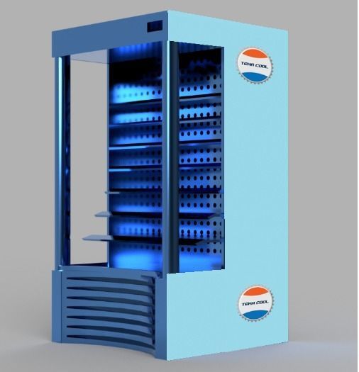Teka Cool OF-S Open Front Cooler 3D model 3D printable | CGTrader